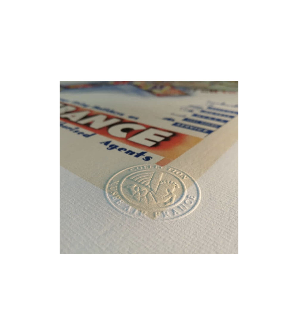 Presse à Gaufrer Timbre à Sec Shiny pour papiers épais